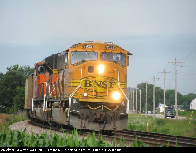 BNSF 9932 Tomah Sub.